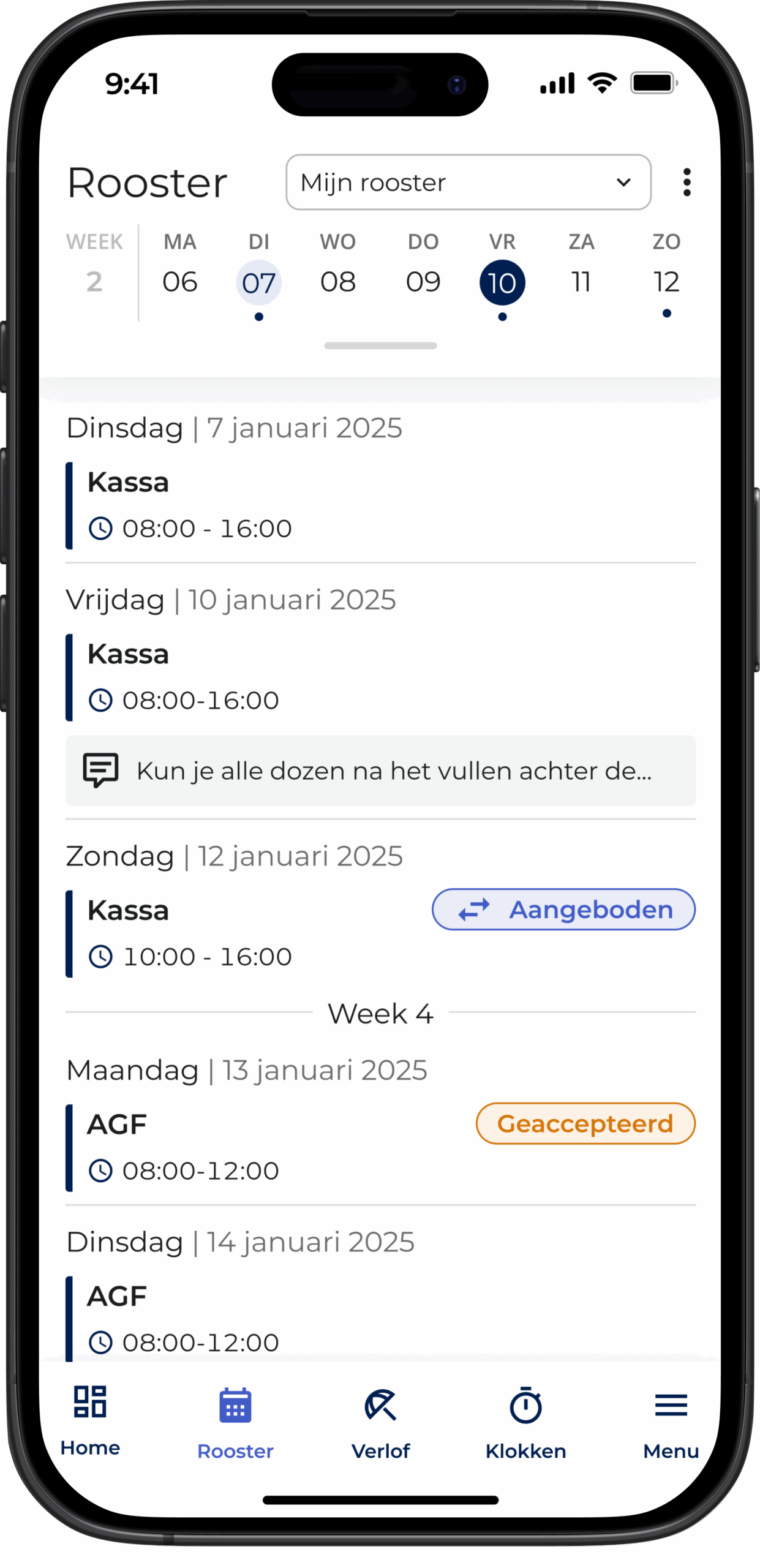 R&R Job App for employees - R&R workforce management