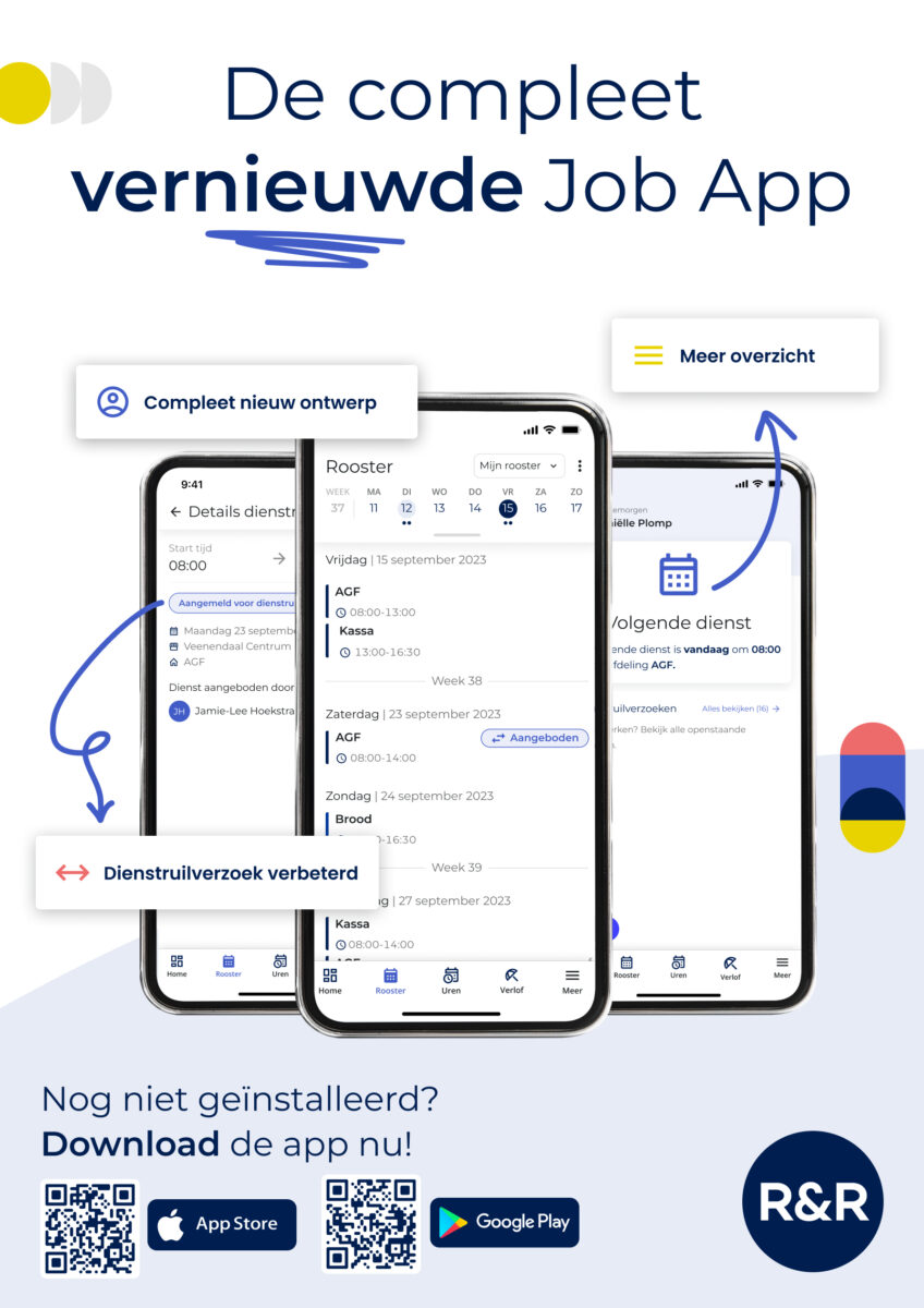 R&R product update: de nieuwe Job App is live